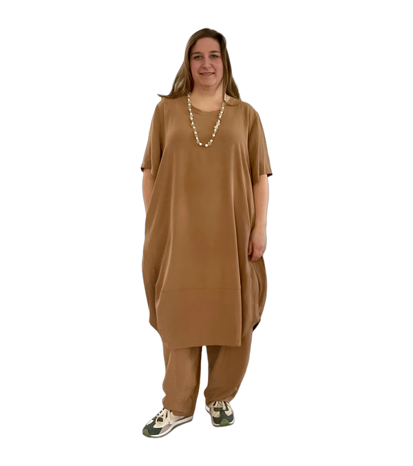 Waschseide U Kleid - Kleidi Damenmode