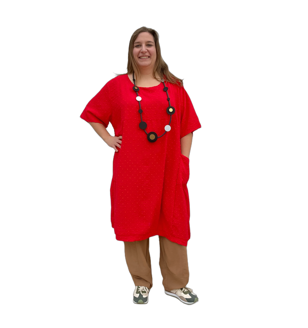 Waschseide U Kleid - Kleidi Damenmode